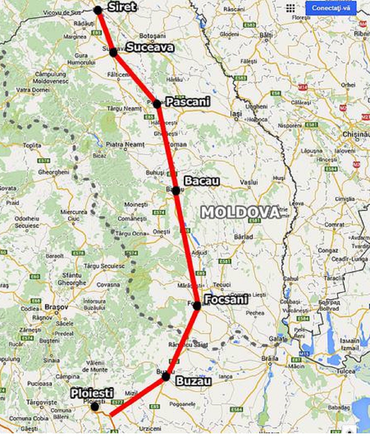 Anunțul CNAIR cu privire la viitoare autostradă A7 Ploiești - Siret ...