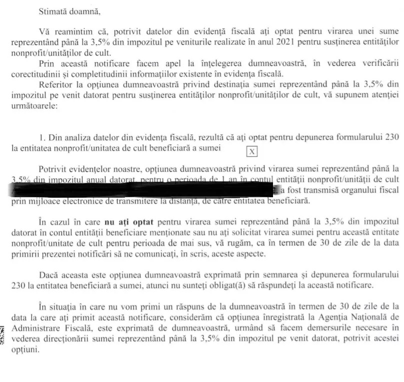 Ce trebuie să faceți dacă primiți scrisoare de la ANAF privind cei 3,5% ...