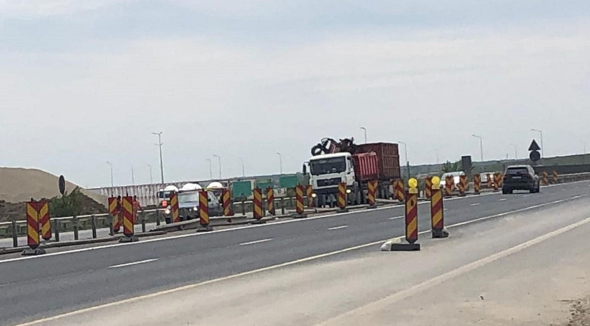 Se închide circulația pe A3, calea I, sensul de mers București ...
