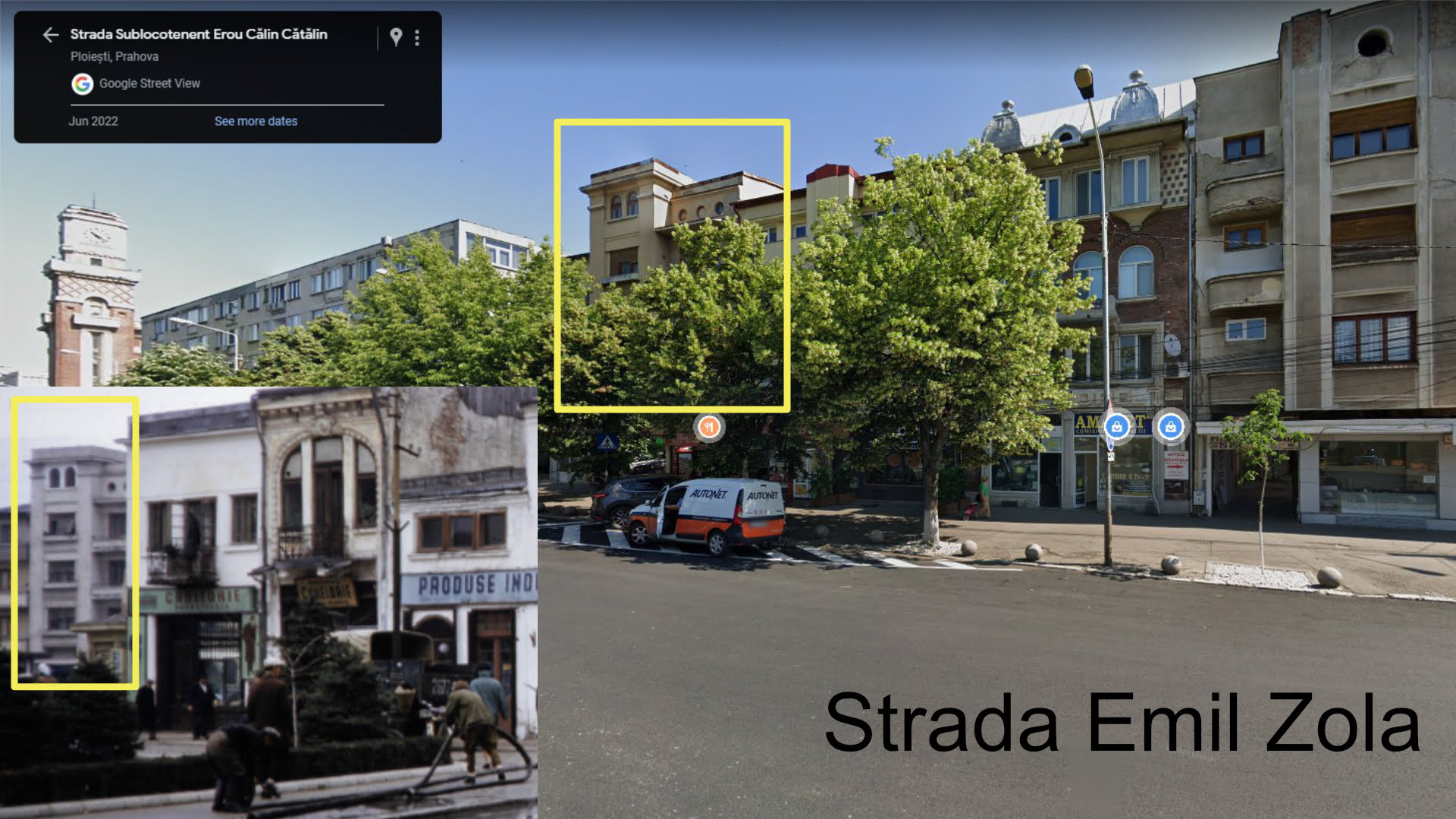 Ploieștiul de altădată. O clădire a rezistat eroic demolărilor ...