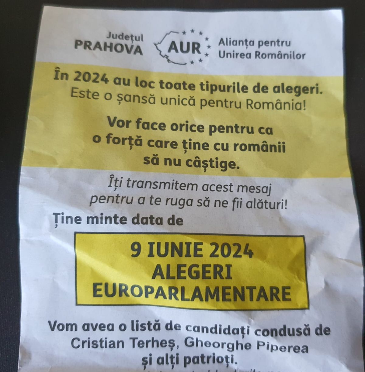 AUR a ”furat” startul campaniei electorale în Prahova - Observatorul ...