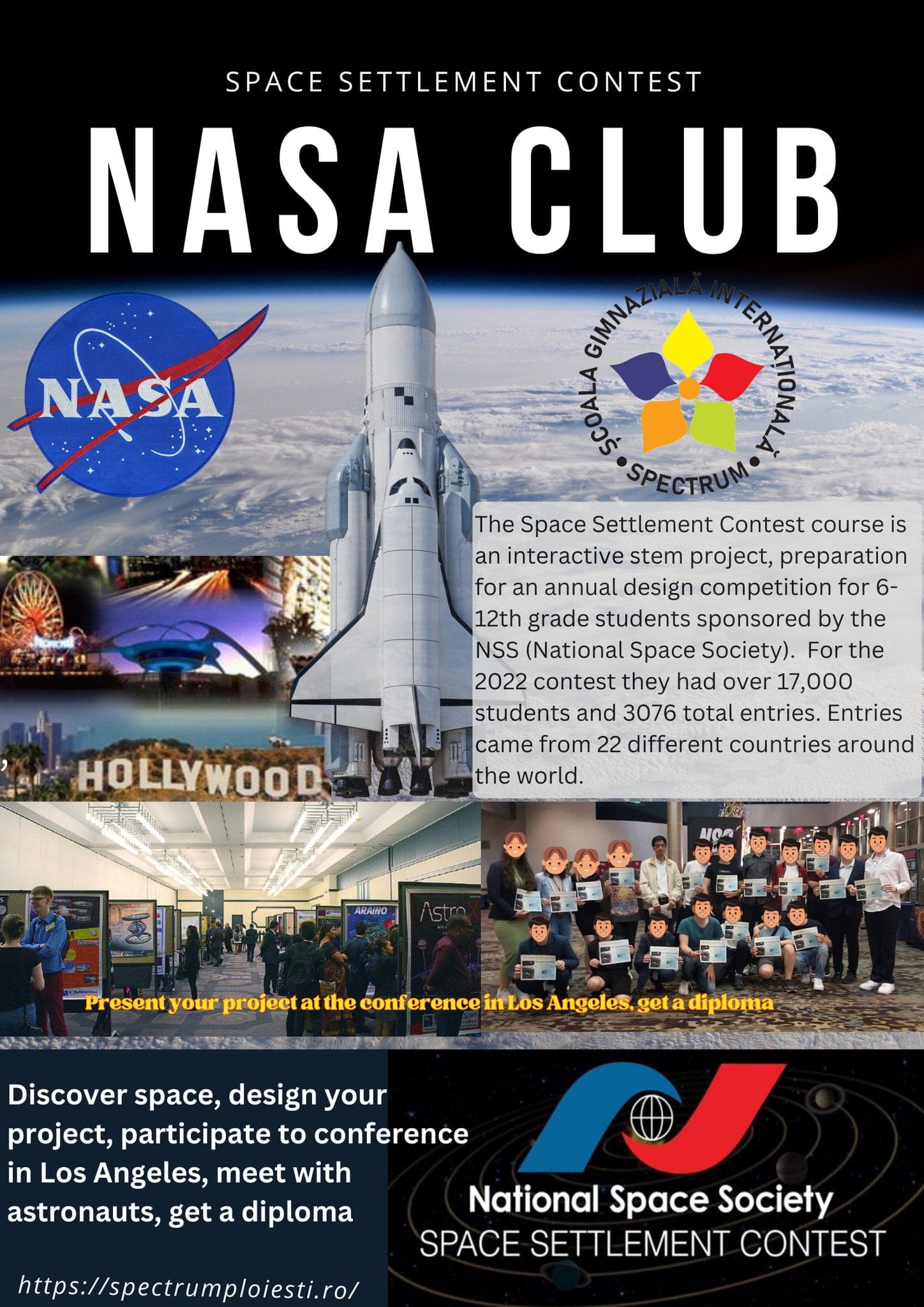 Școala Spectrum Ploiești organizează Cercul NASA, coordonat de Ali ...
