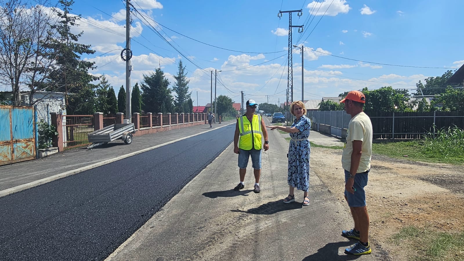 Continuă lucrările la infrastructura comunei Florești - Observatorul ...