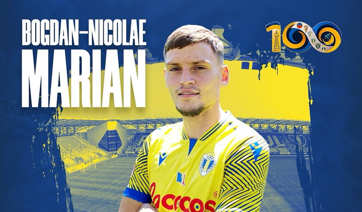 Bogdan-Nicolae Marian, legitimat la Petrolul Ploiești - Observatorul ...