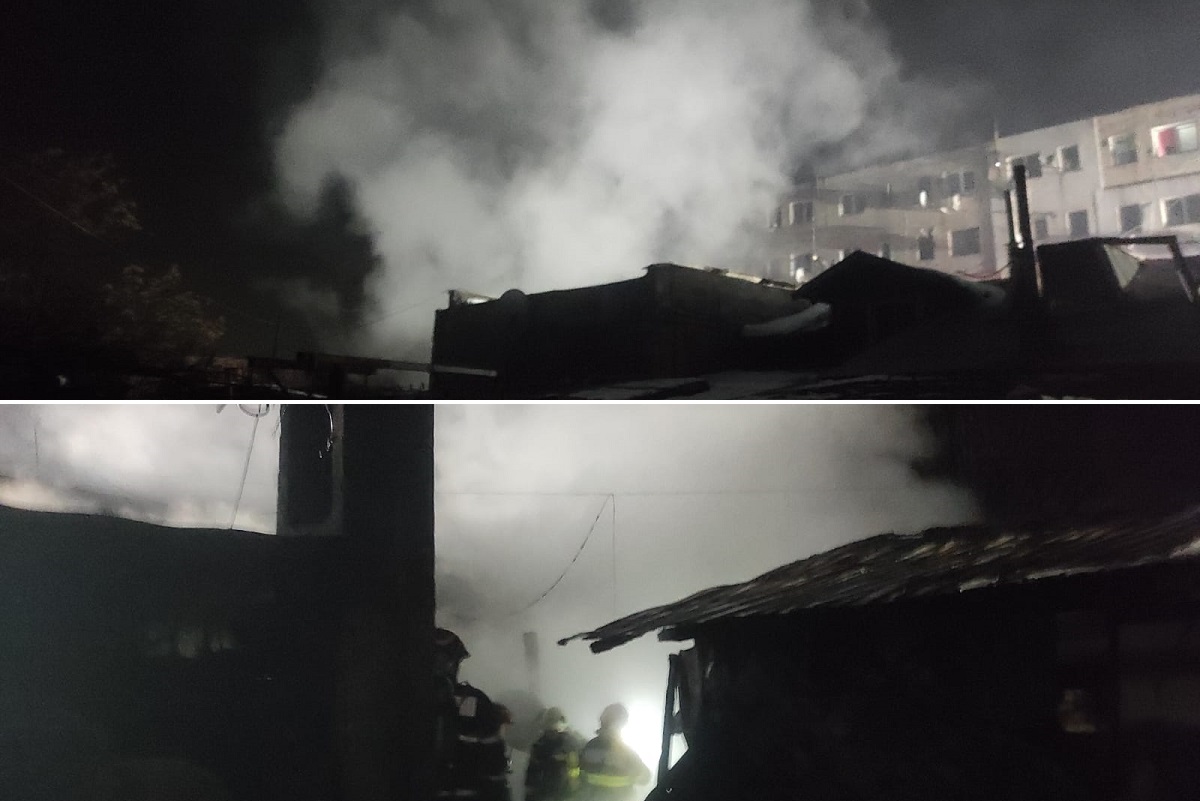 Incendiu la garaje, în Bucov - Observatorul Prahovean
