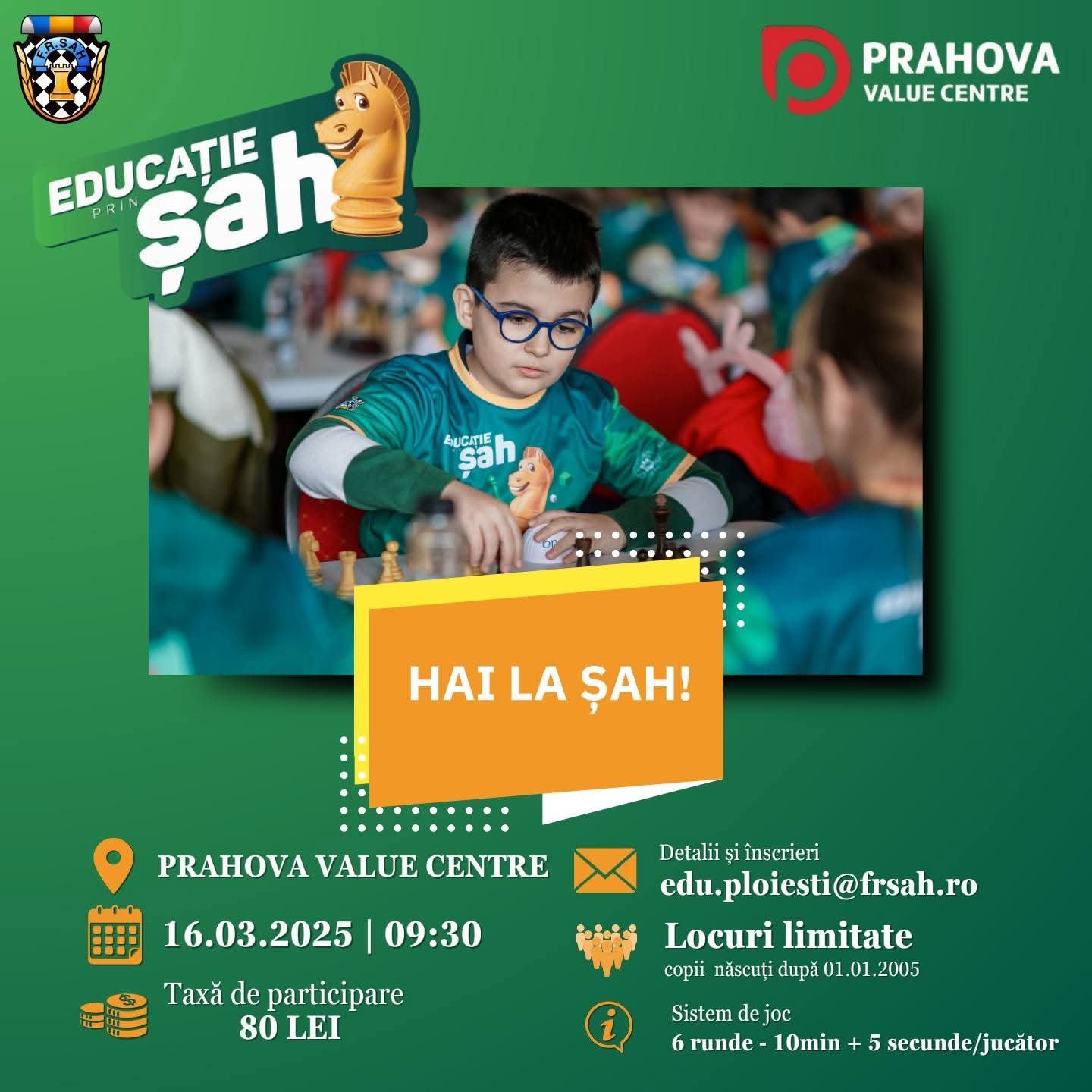 Turneu de Șah la Prahova Value Centre - Observatorul Prahovean