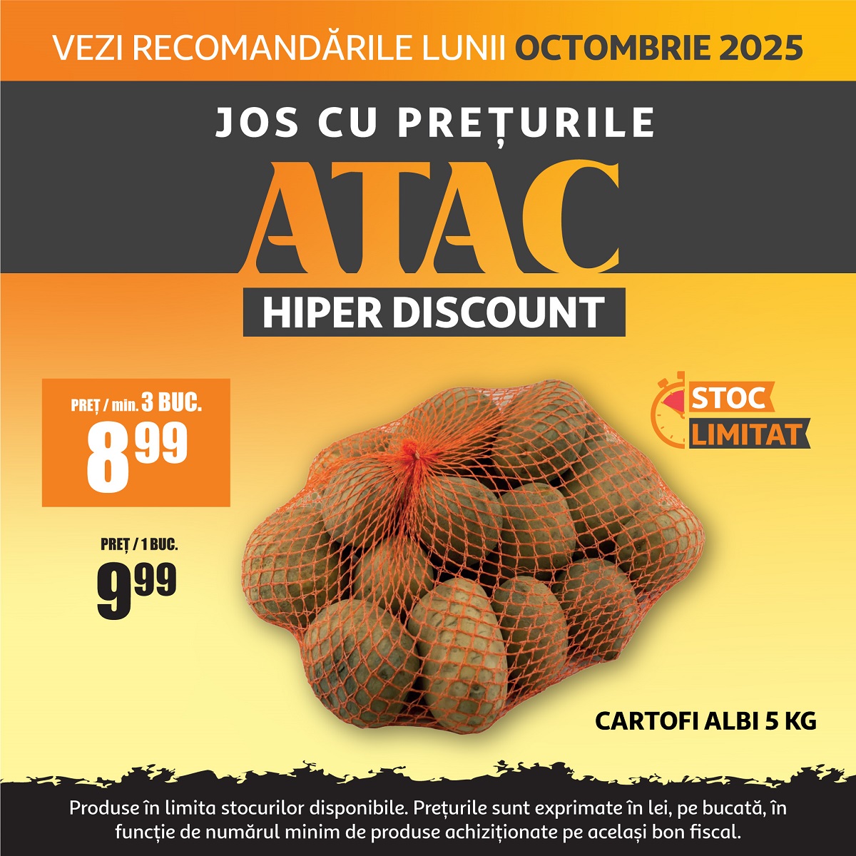 Luna octombrie aduce super oferte în magazinele ATAC Hiper ...
