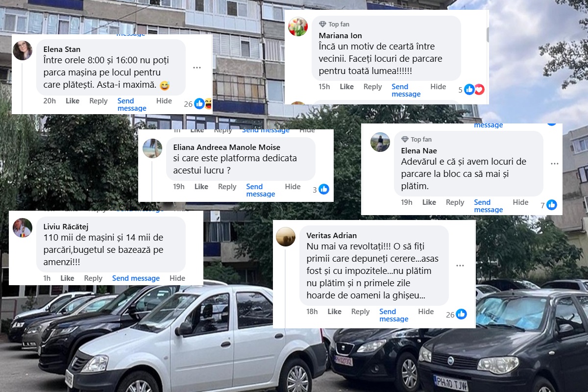 Parcări cu plată pentru ploieștenii care stau la bloc. Reacții: „Când ...
